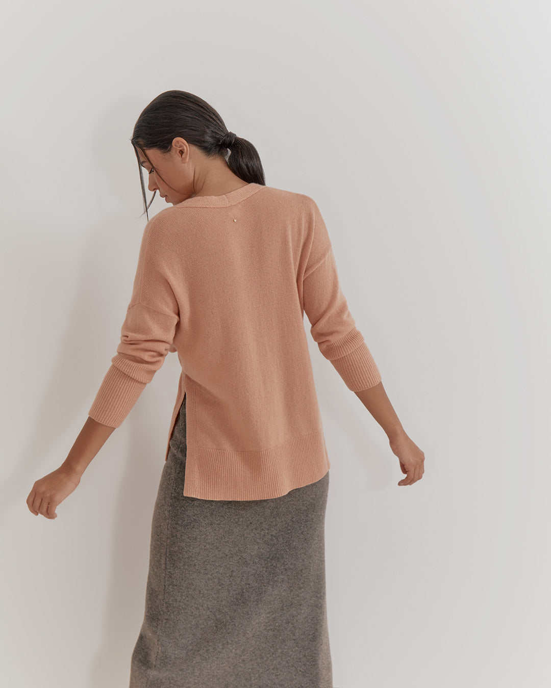 Single Origin Cashmere Wrap Sweater – Cuyana