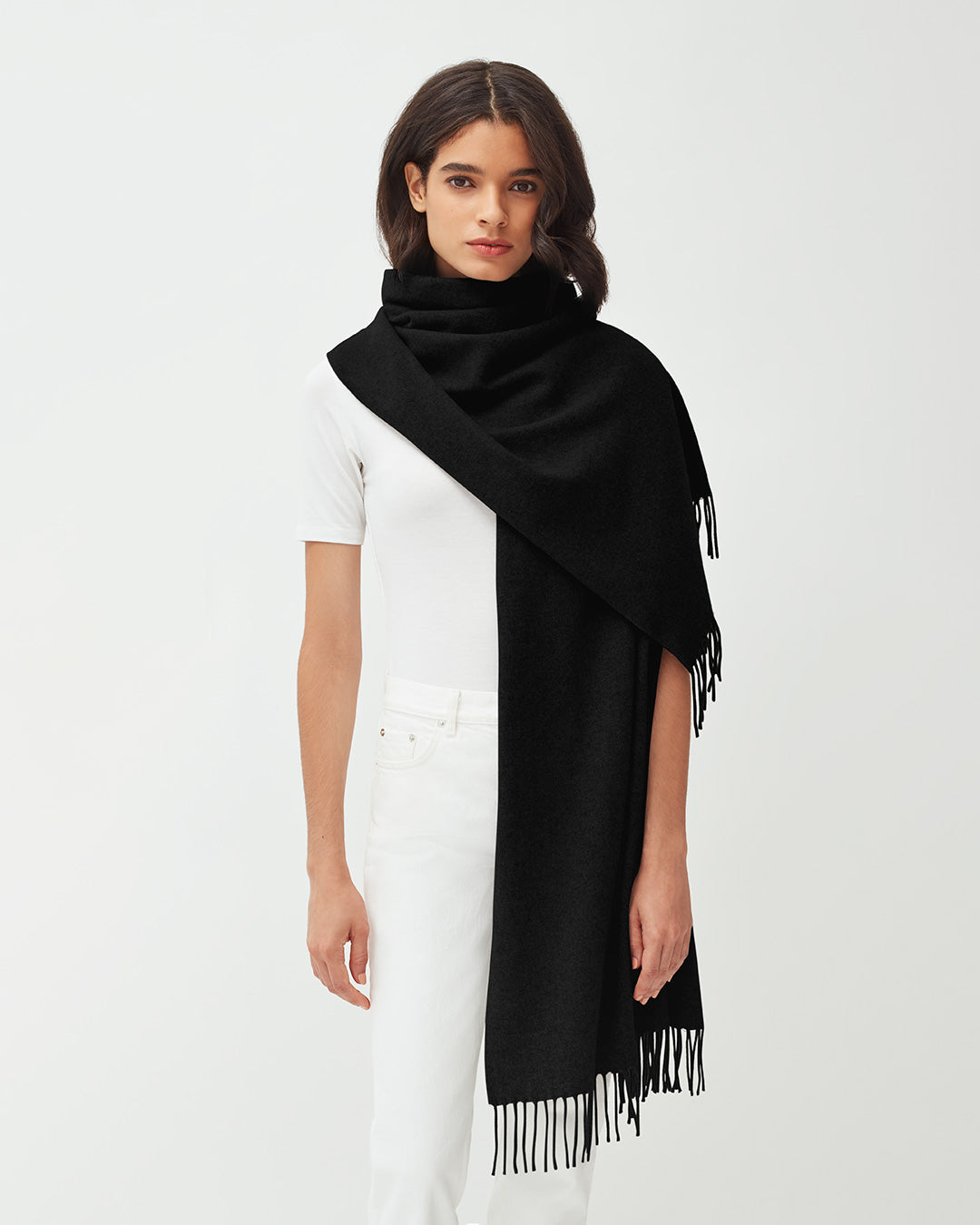 Recycled Cashmere Scarf – Cuyana